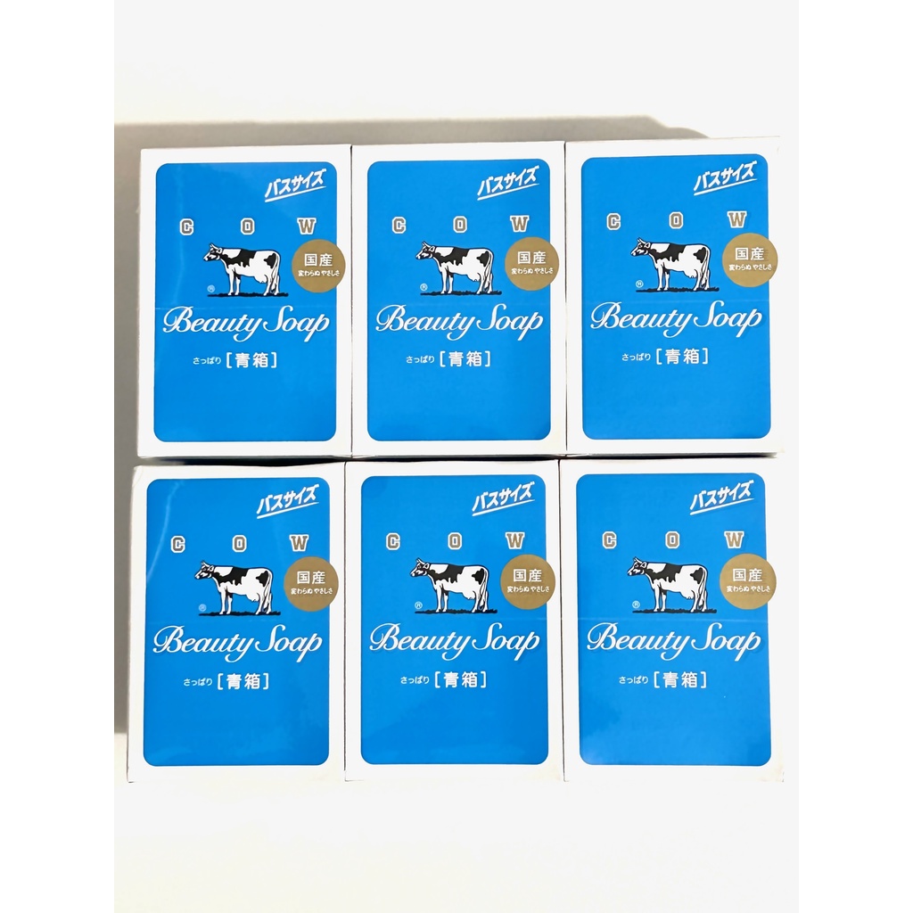 Cow Beauty Soap Blue 130gx3pcs (DENT BOX)Made in Japan | Shopee Philippines