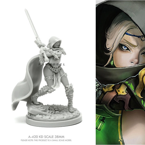 38mm Garage Kit Resin Gray Model (Unassembled, Unpainted) A-420 ...