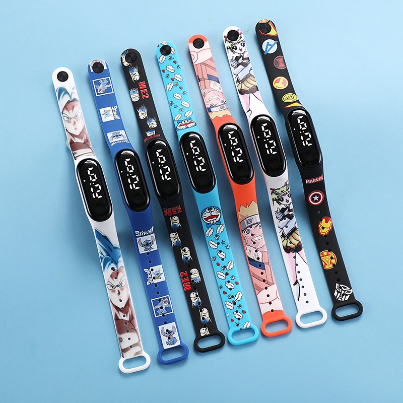 Waterproof Kids Watches Sports Children Led Digital Watch Ultra-light ...