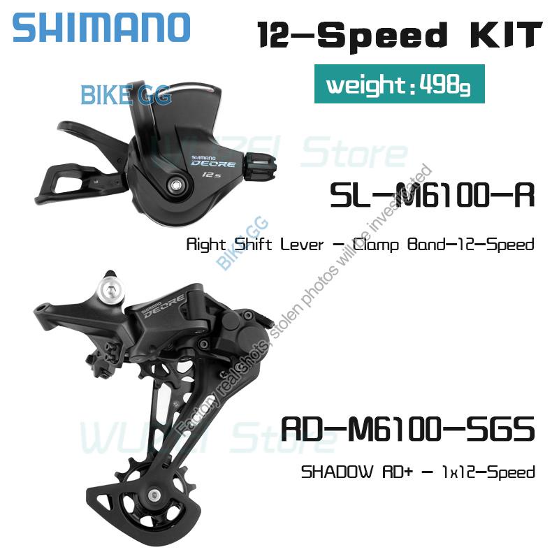 Shimano Deore 12 Speed Sl-6100 Shifter Lever Mountain Bike M6100sgs ...