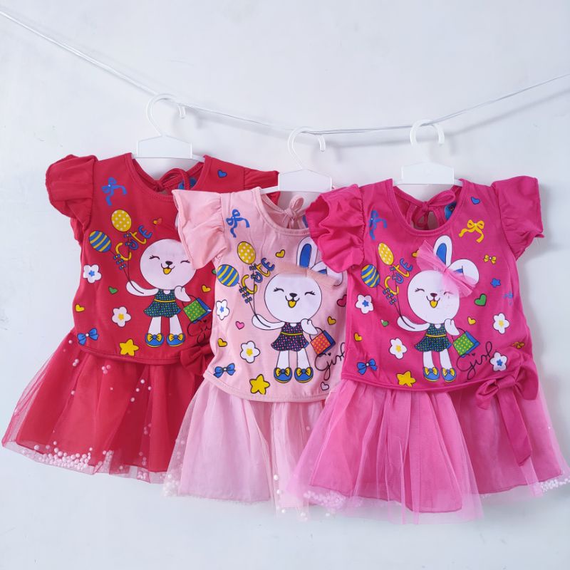 Children's suits 1 2 years old, girls, the latest viral Grill Rabbit ...