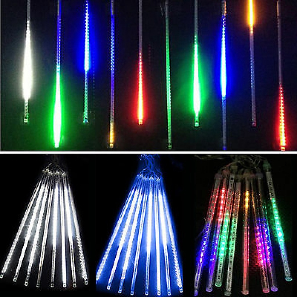 LED Running Lamp Changing Color Waterproof Meteor Lights Decorative ...