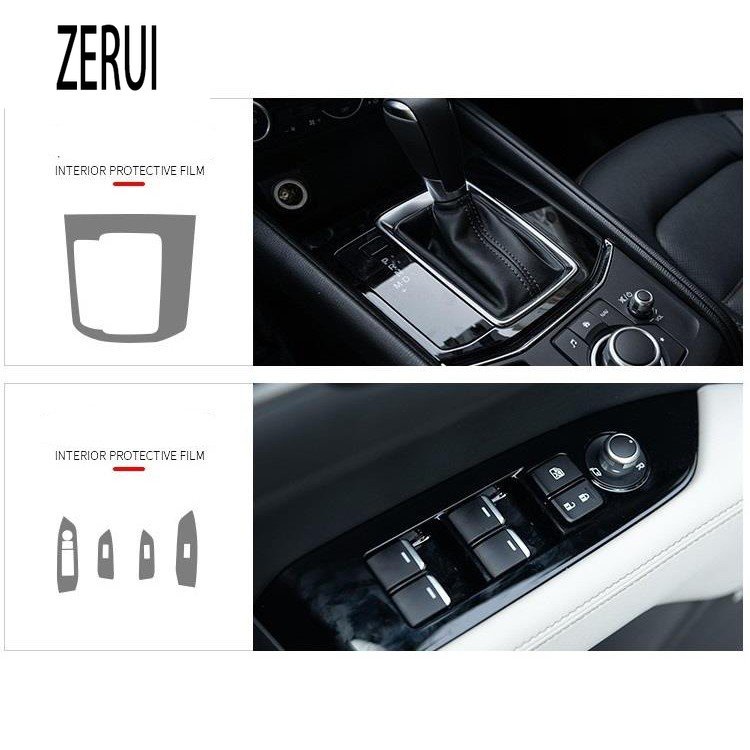 ZR For Mazda CX-5 KF Protective Film PPF Sticker for Black Piano ...