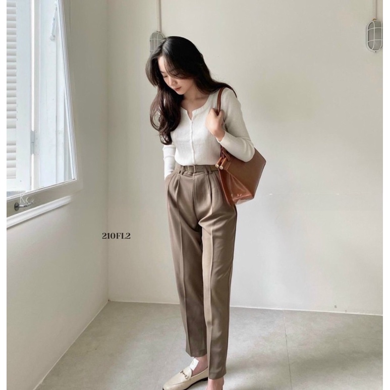 Hottrend thin vertical button sweater 210FL2 | Shopee Philippines