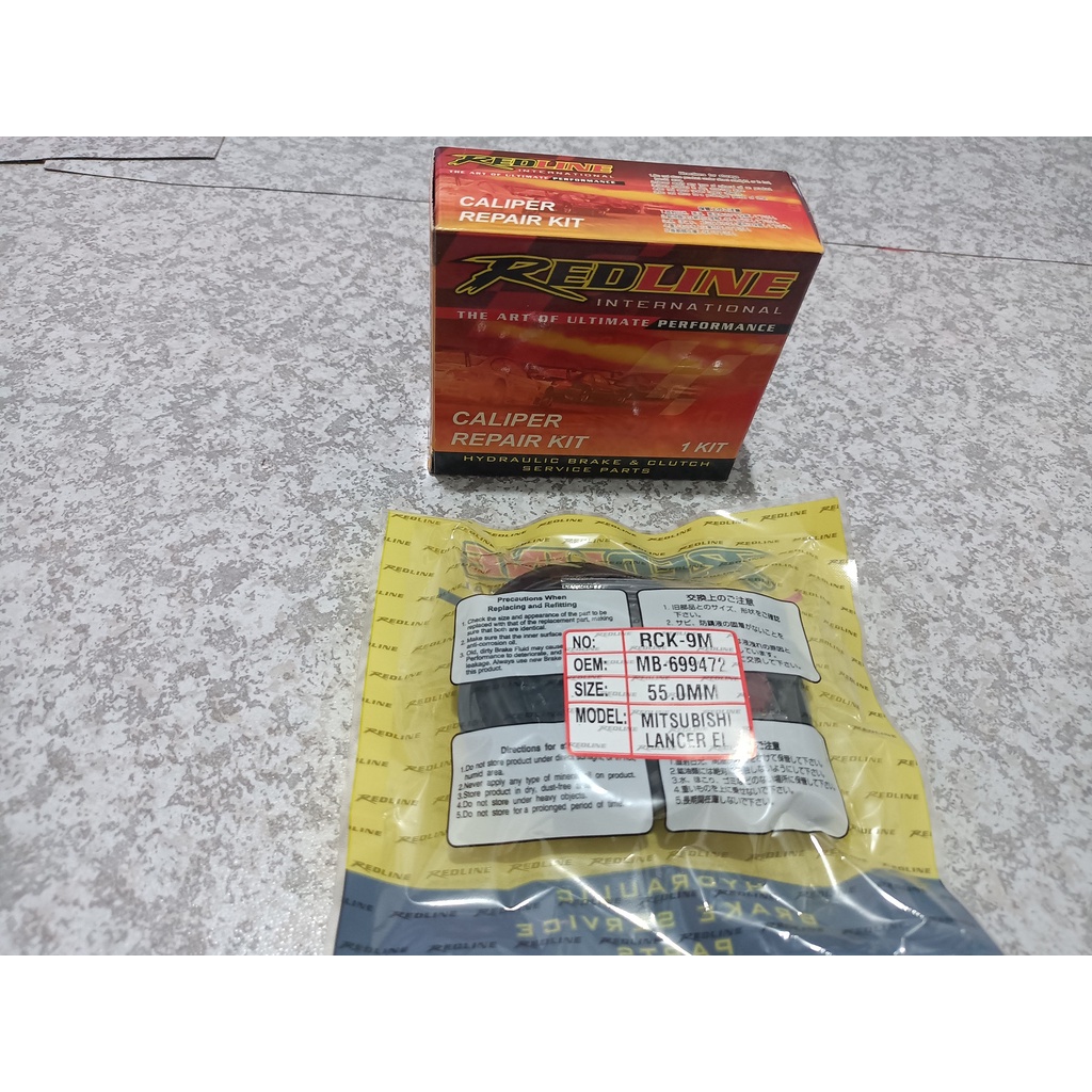 MITSUBISHI LANCER ITLOG CALIPER KIT REDLINE RCK-9M | Shopee Philippines