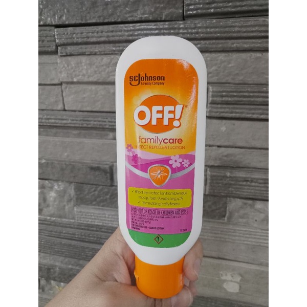 Off Family Care insect repellent lotion | Shopee Philippines
