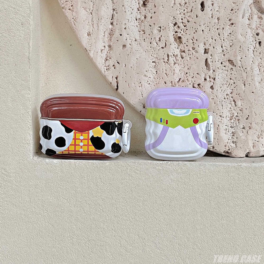 Cartoon Buzz Lightyear wave pattern Headphone Case for AirPods 2 3 Case ...