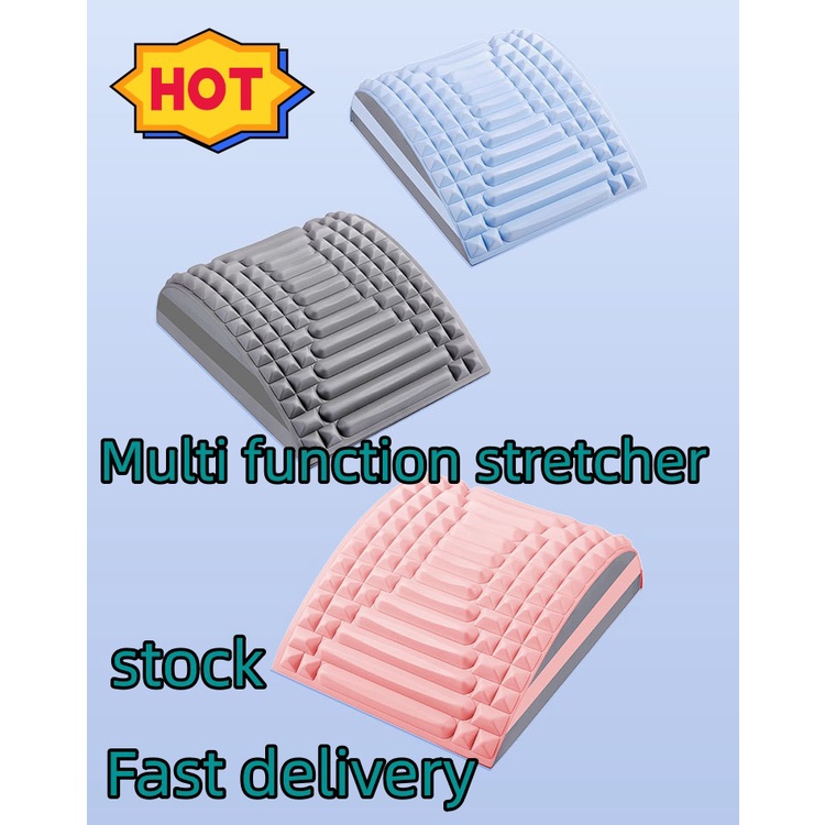Foam back massager, waist stretch pillow, yoga waist support, muscle ...