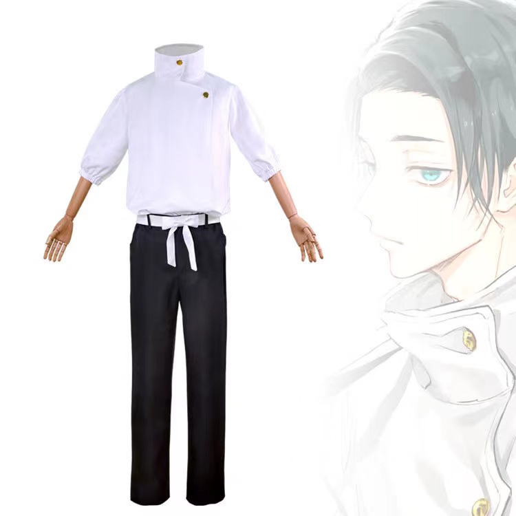 Anime Jujutsu Kaisen Yuta Okkotsu Cosplay Costume Men Women Halloween ...