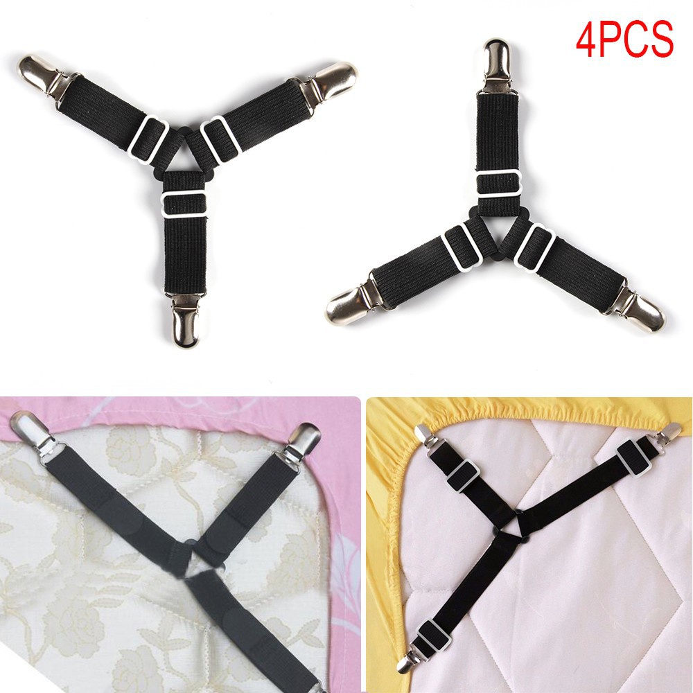 Black Bed Corner Straps (1 Set Has 4 Lines) | Shopee Philippines