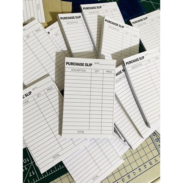 PURCHASE SLIP (MINI) | Shopee Philippines