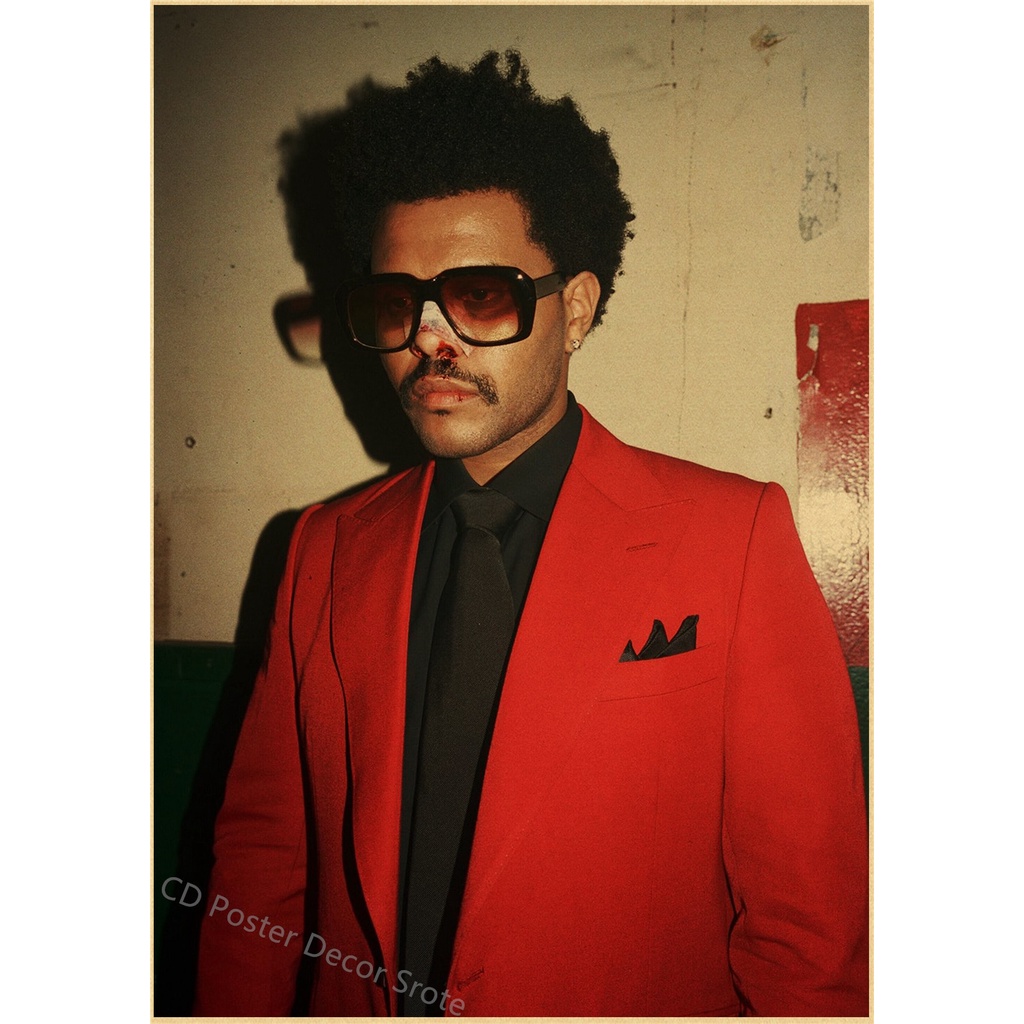 Rapper The Weeknd Poster After Hours Prints DIY Home Room Bar Cafe ...