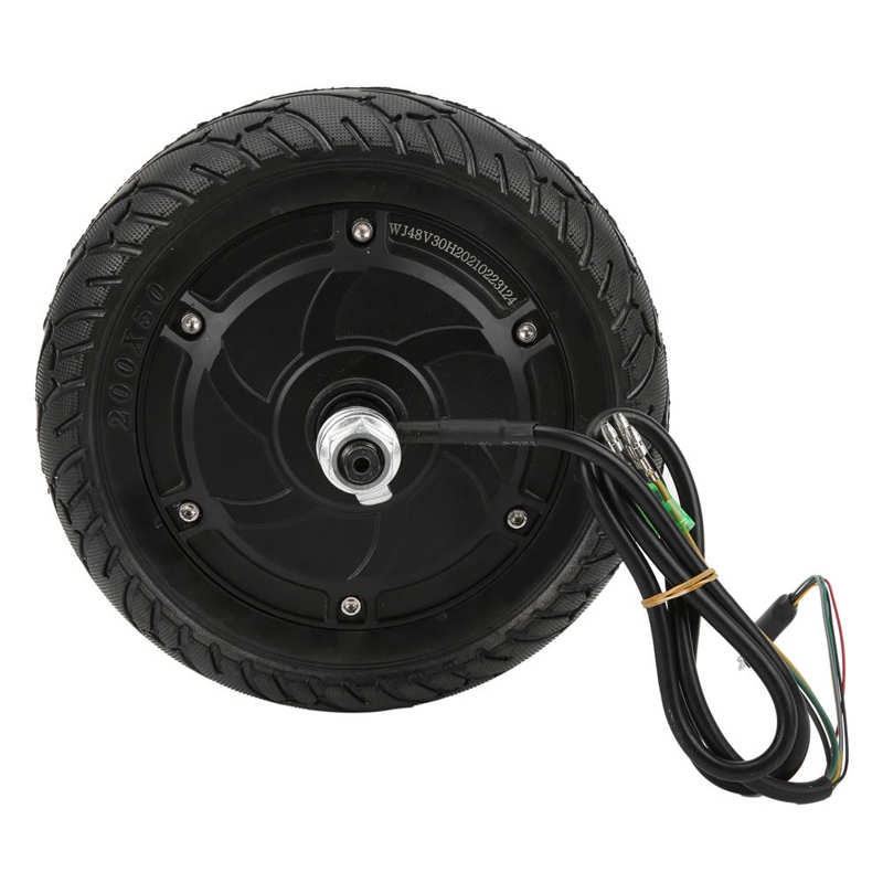 8 Inch Electric Scooter Motor 48V 350W Brushless Wheel Hub Motor with ...