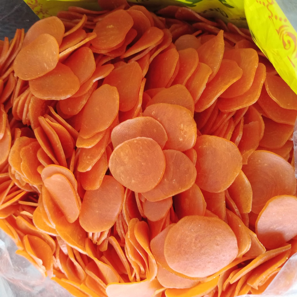 LAYAR Orange shrimp essence crackers with sailing ship stamp 500gr ...