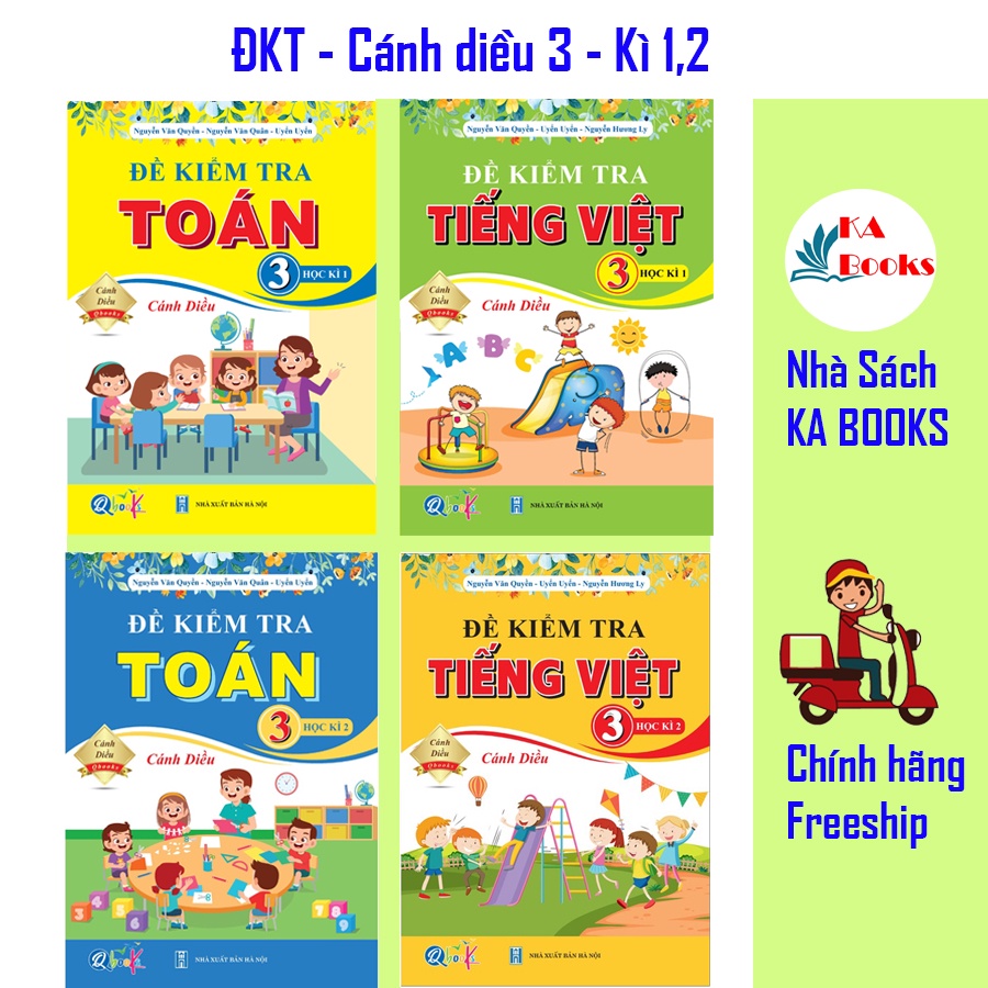 Books - Math Test Combo - Vietnamese Grade 3 - whole year - Kite (4 ...