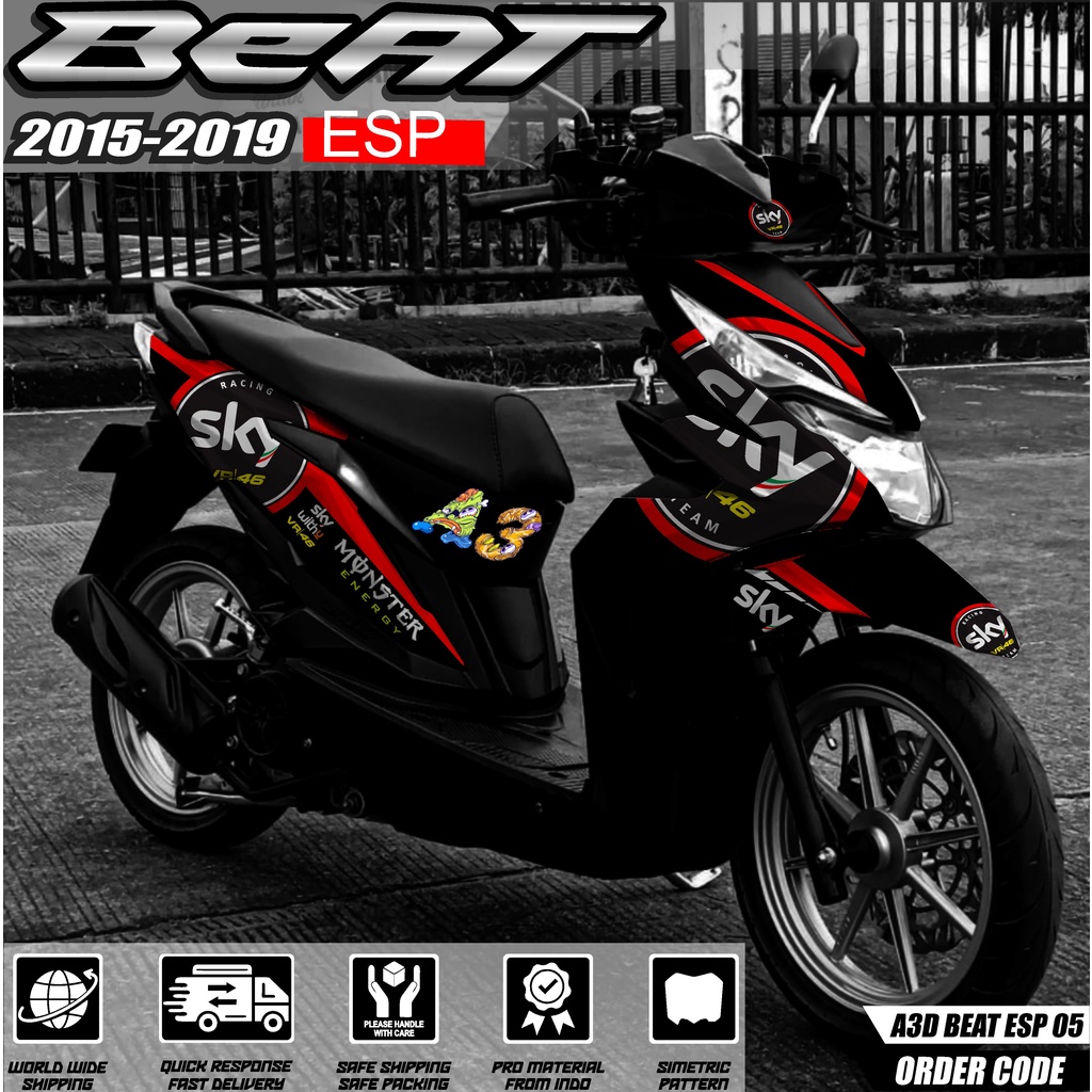 Decal Sticker Beat Street Fullbody/Decal Beat Esp Fullbody Decal ...