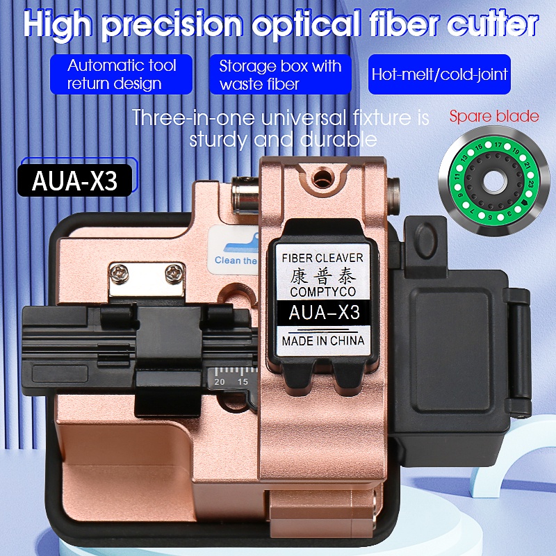 Optical fiber cutter AUA-X3 optical fiber fusion hot melt cutter ...