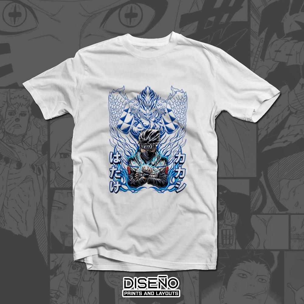 Kakashi Hatake Susanoo Trendy Naruto Anime Oversized Graphic T-Shirt ...