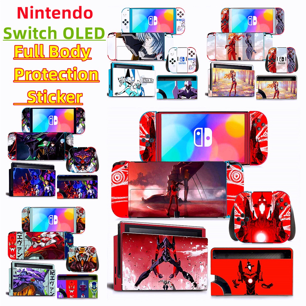 Nintendo Switch OLED Game Console Pain Sticker/EVA Neon Genesis ...