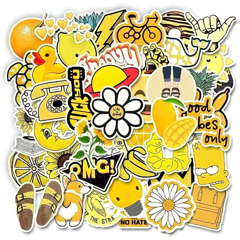 AESTHETIC VINYL STICKERS | WATERPROOF DECALS | SOLD PER SET | Shopee ...
