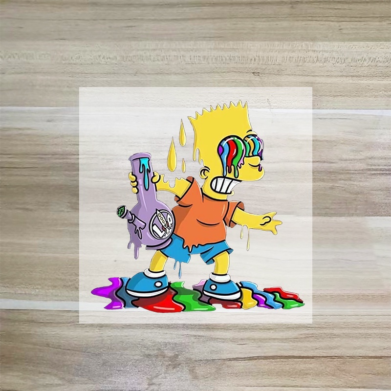 The Simpsons Ironing Patches Washable Clothes DIY Decoration Applique ...