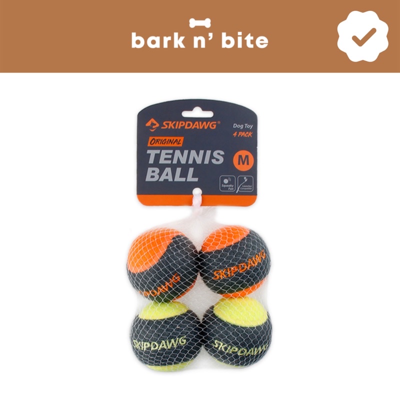 Skipdawg Tennis Ball Dog Toy (Squeaky & Bouncy) | Shopee Philippines
