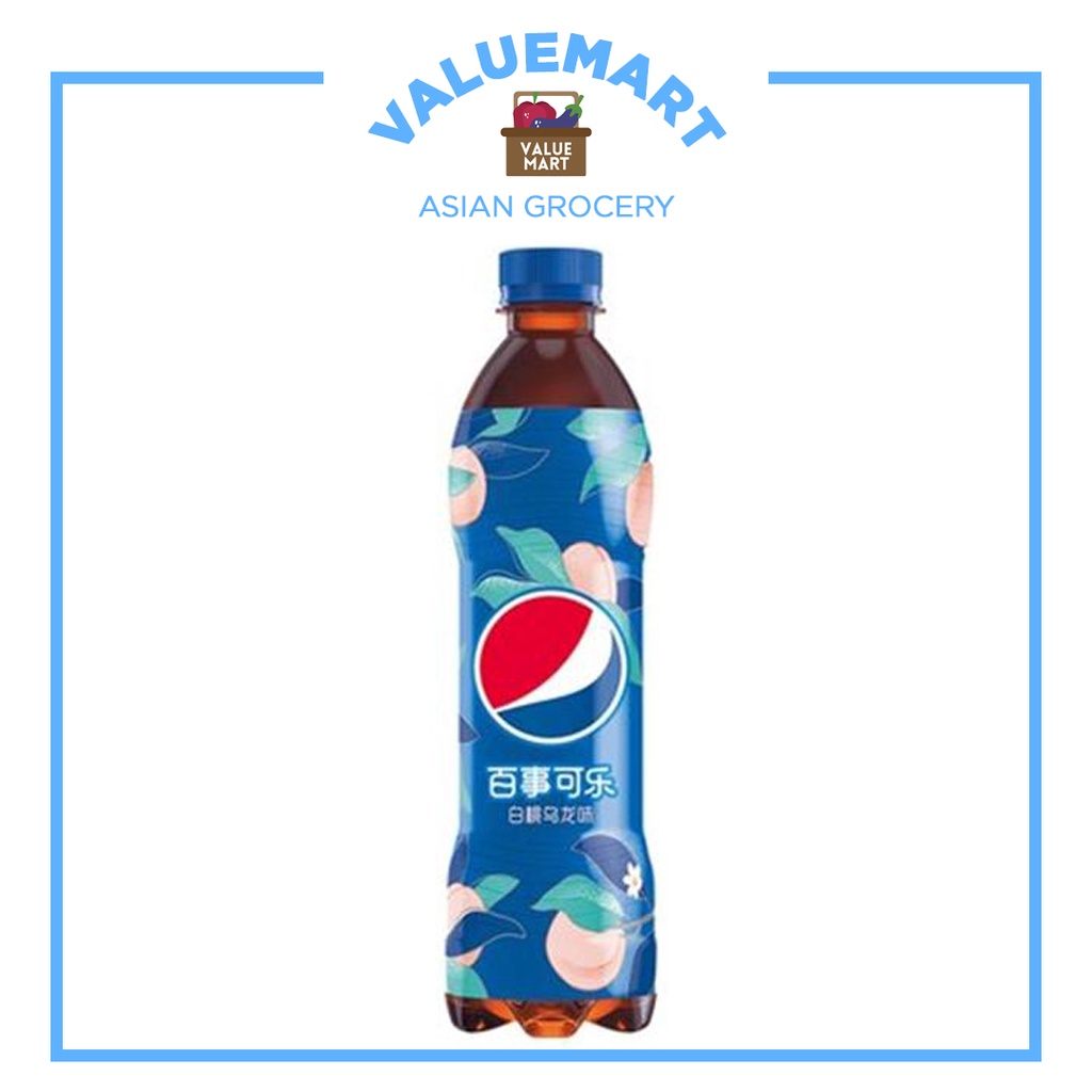 Pepsi Limited Edition Peach Oolong Flavor Soda Cola Soft Drink - 500 ml ...