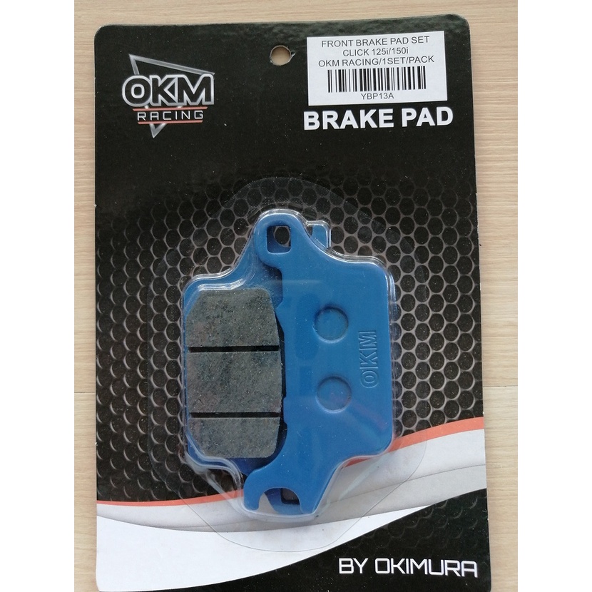 AMS - BRAKE PAD - FRONT (PAIR) - HONDA CLICK 125i / 150i | Shopee ...