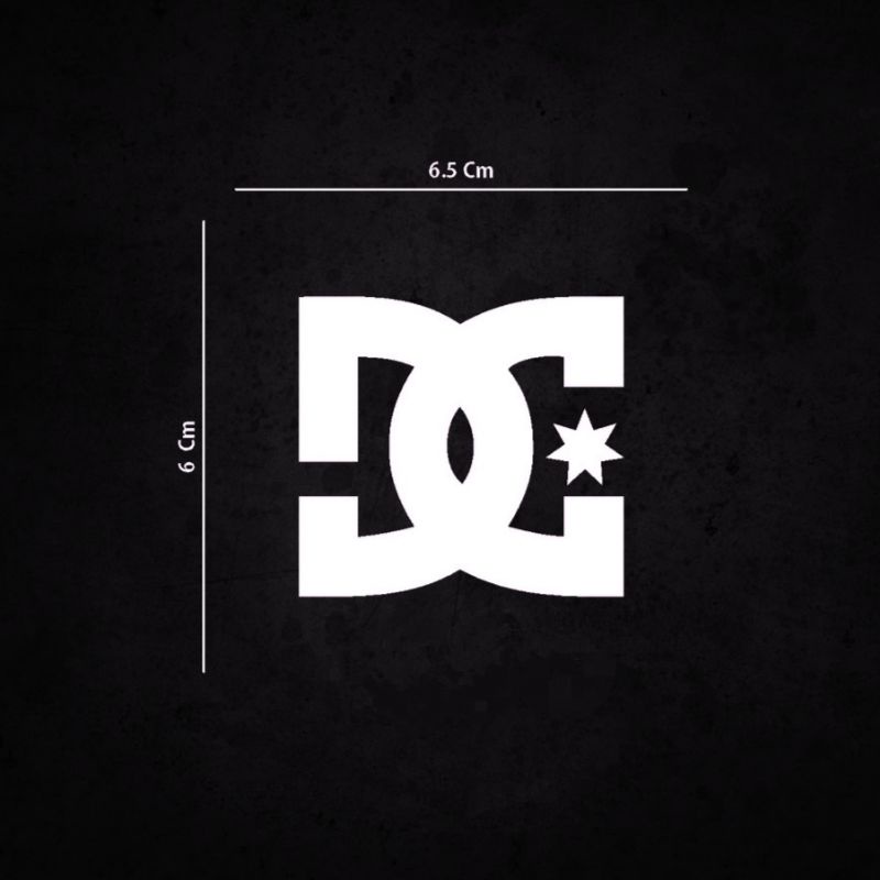 Dc shoes Sticker/logo Distro/cutting Sticker | Shopee Philippines