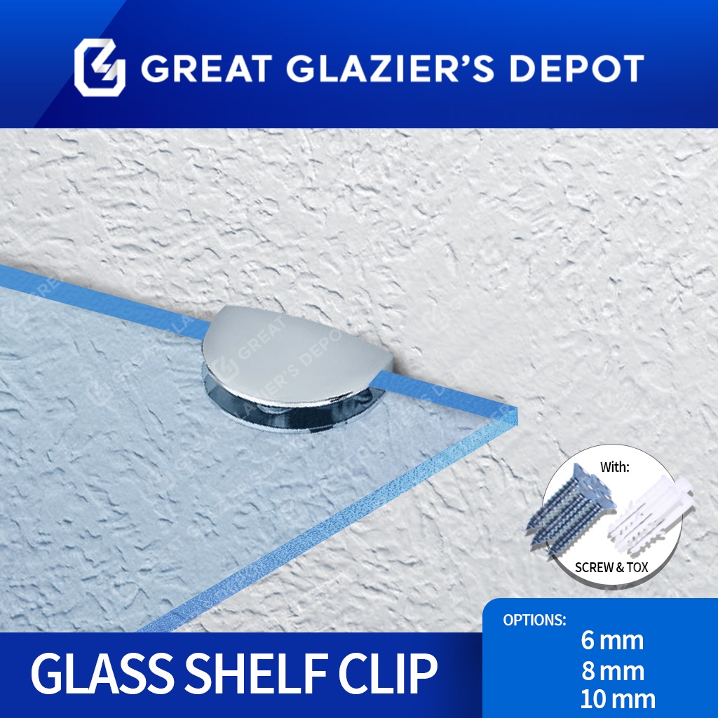 Glass Shelf Grip Fixed Glass Clip Glass Clamp Plywood Clamp Clip ...