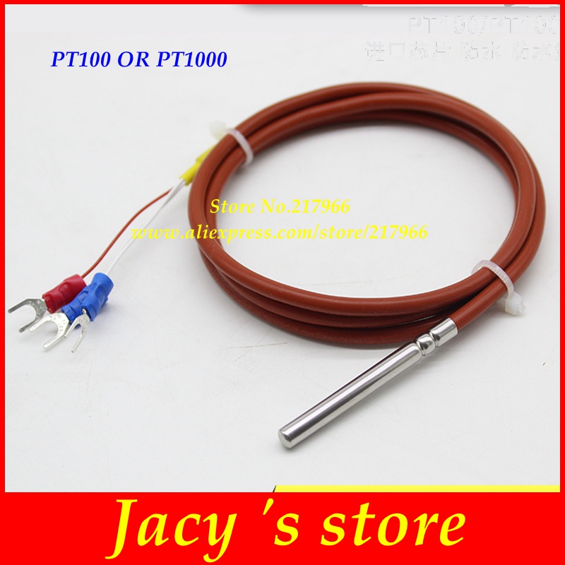 waterproof pt100 temperature sensor three wire pt1000 temperature ...