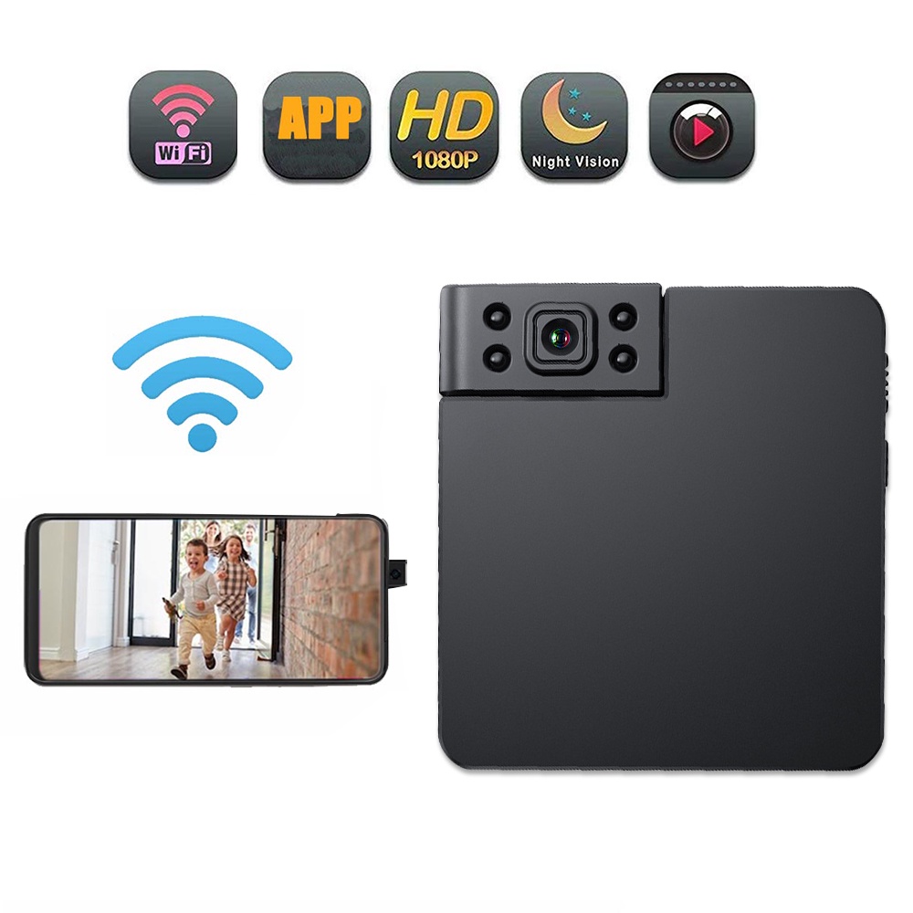 1080P Mini Wifi HD IP Wireless Camera Security Micro Camcorder DV ...