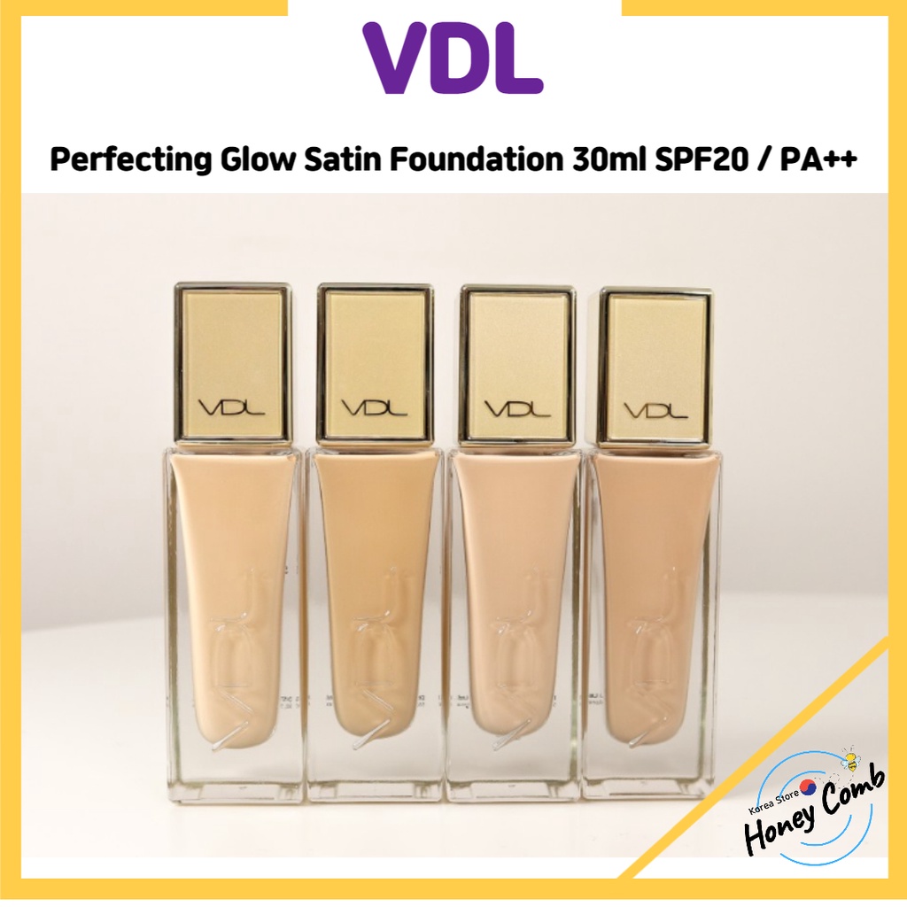 [VDL]Perfecting Glow Satin Foundation 30ml SPF20 / PA++/4 colors/Korean ...