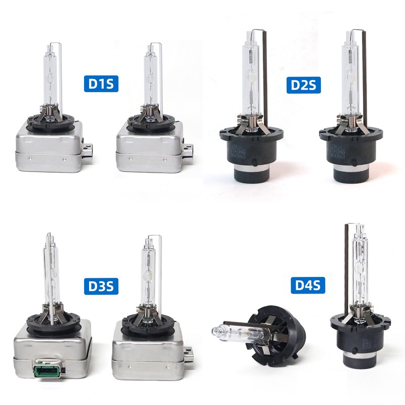 2PCS D1S D2S D3S D4S HID Xenon Bulb Super Bright Headlight Far Near ...