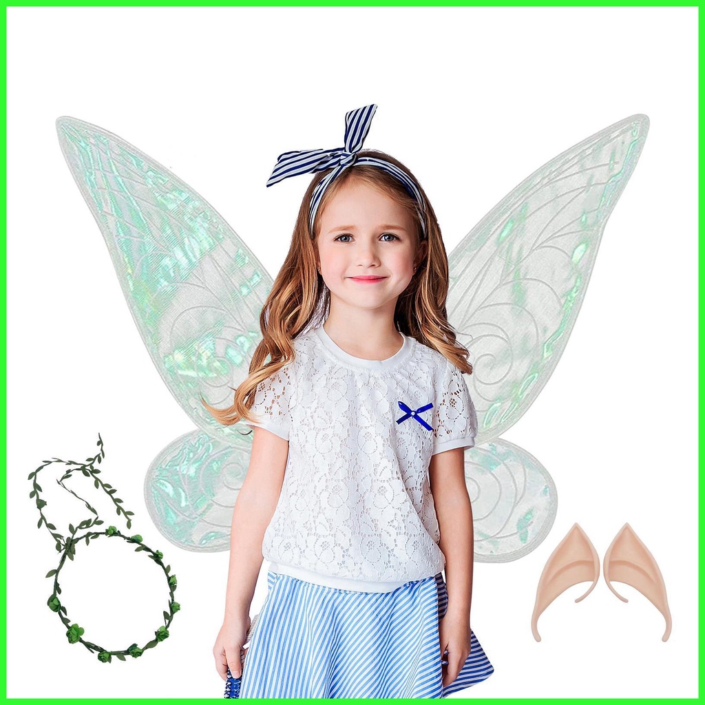 Fairy Wing Dress Up Fairy Wing Costume Accessory Set Transparent ...