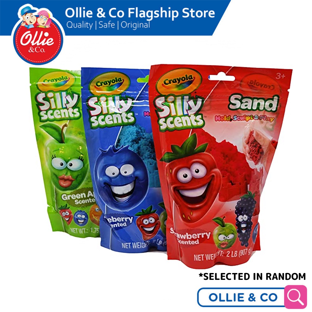 Crayola Silly Scents Variety Pack, 2LB Play Sand Polybag In Random ...