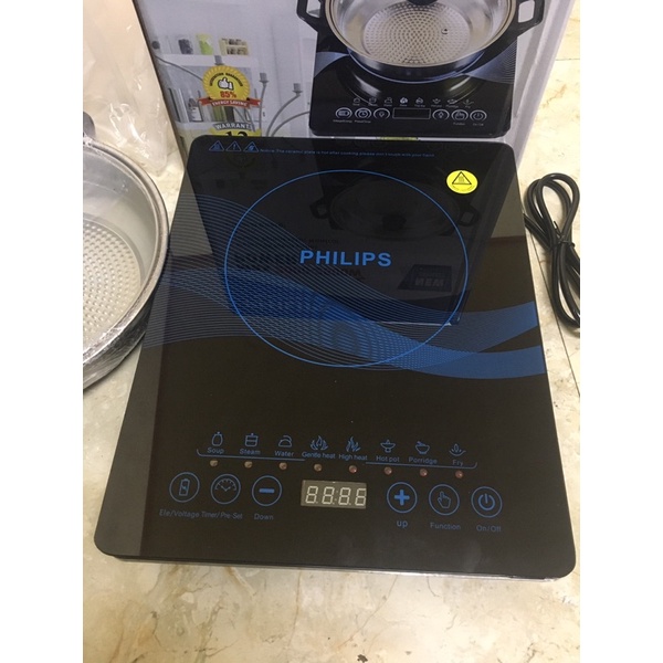 Philip induction cooker comes with stainless steel pot | Shopee Philippines