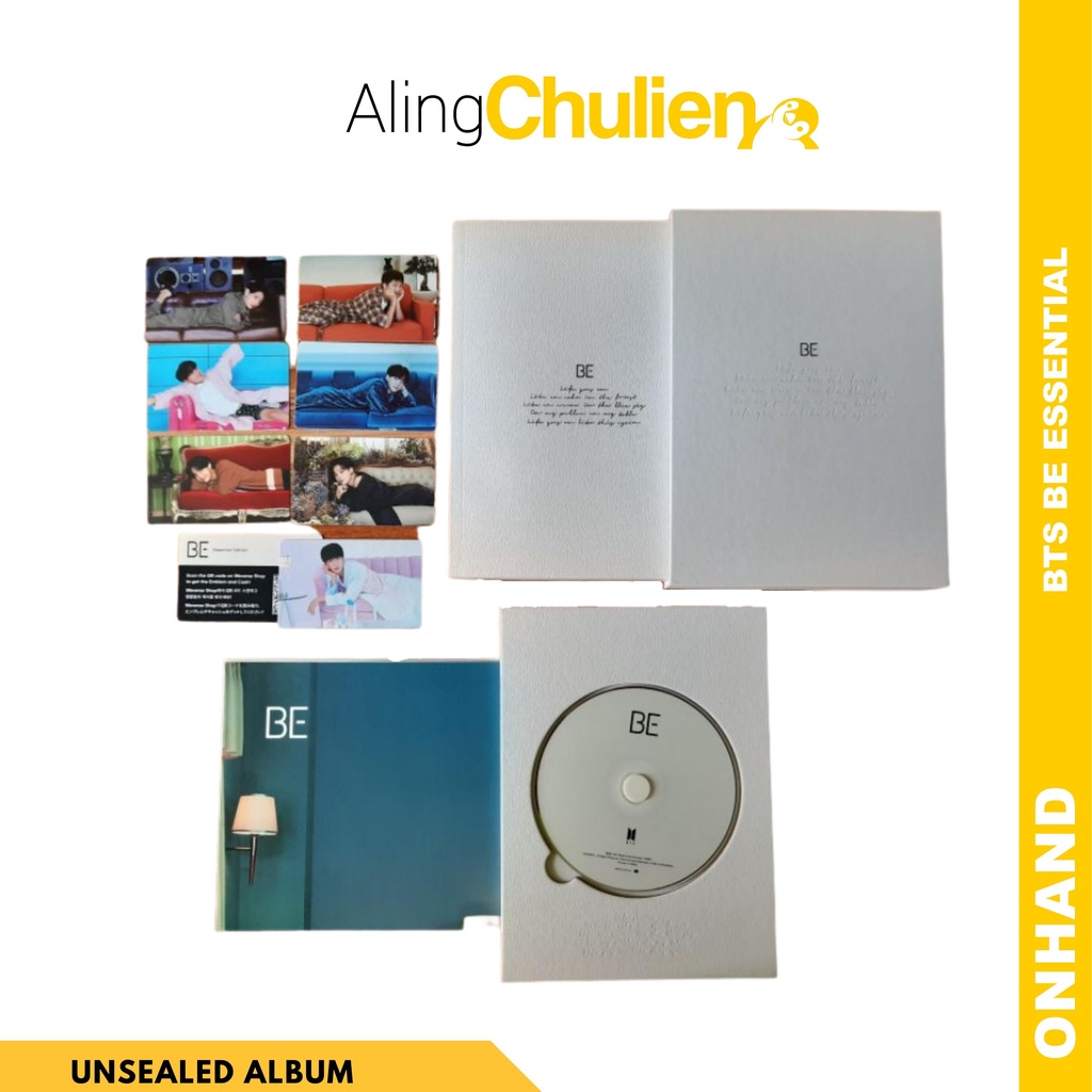 [ Unsealed ] BTS BE Essential Unsealed NO Photocard | Shopee Philippines