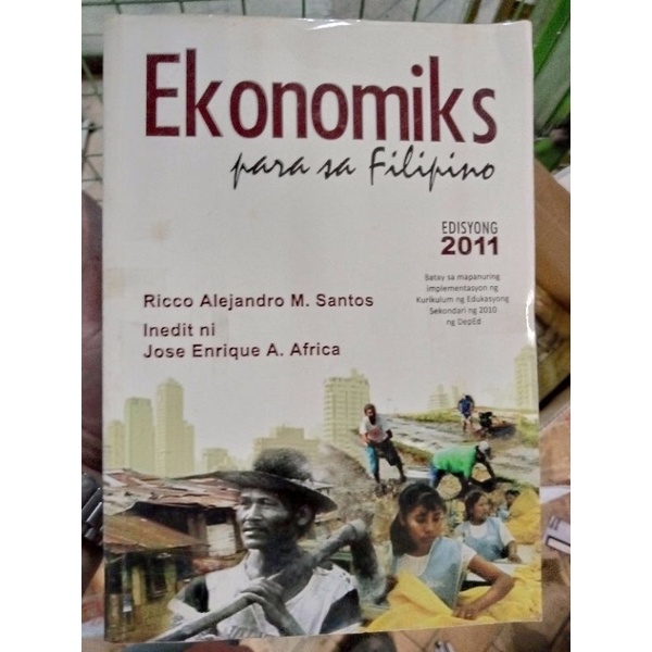 EKONOMIKS PARA SA FILIPINO edisyong 2011 | Shopee Philippines