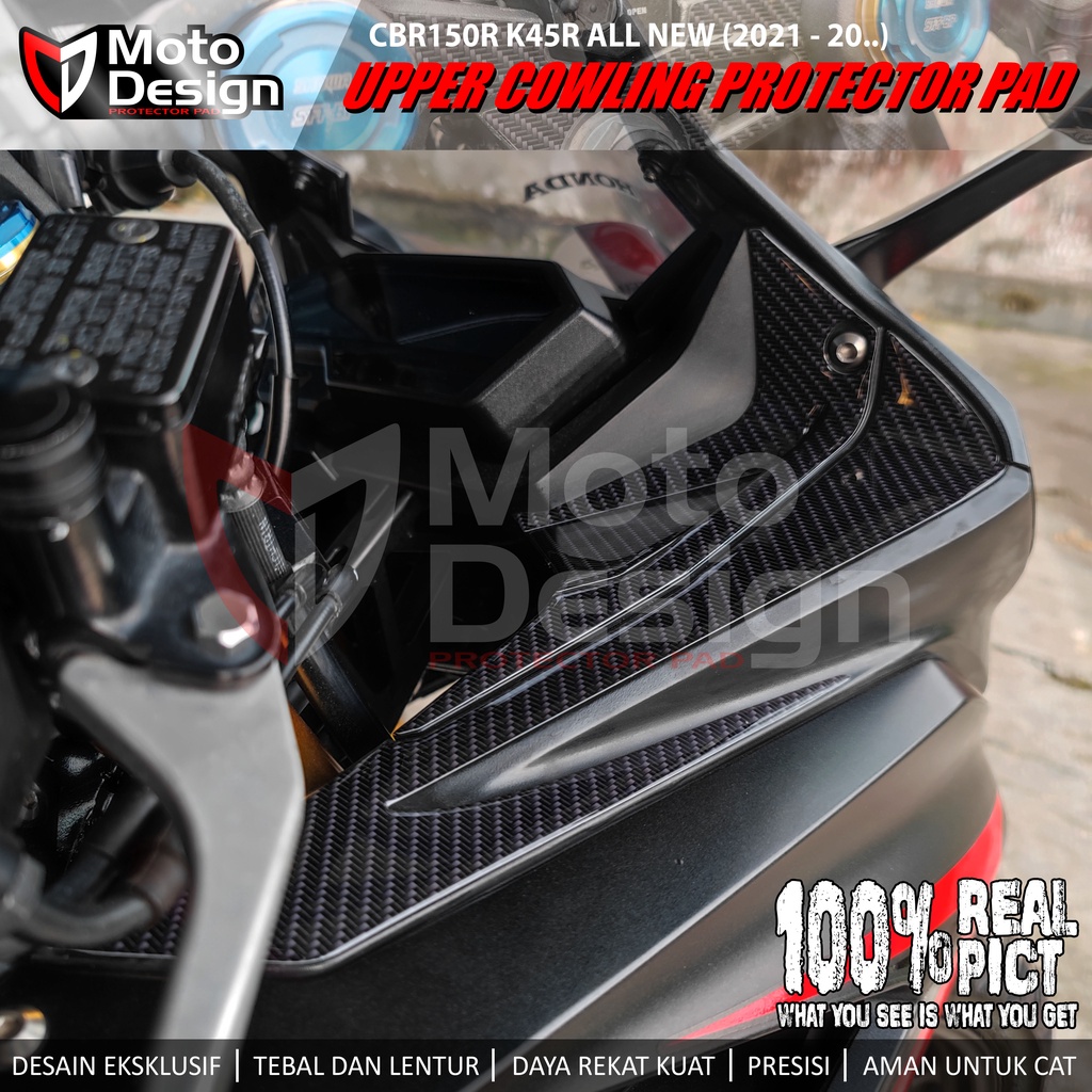 Sticker Embossed Protector Pad Upper Cowling CBR150R K45R 2021 Up All ...