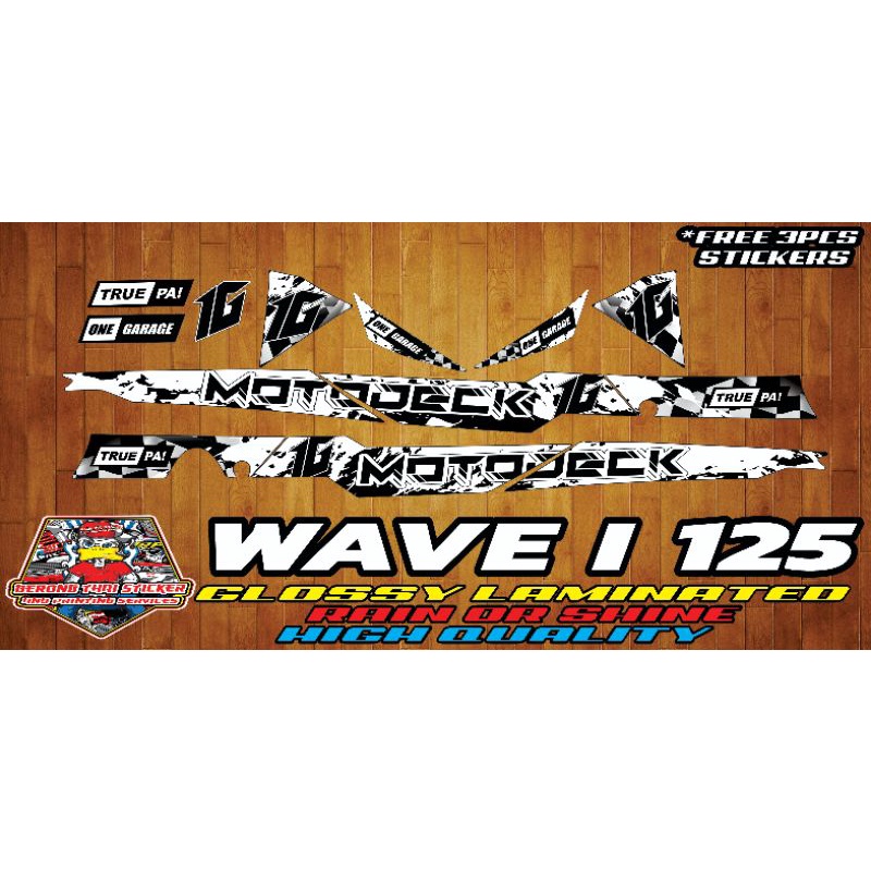 Honda Wave i 125 1G/Motodeck | Shopee Philippines