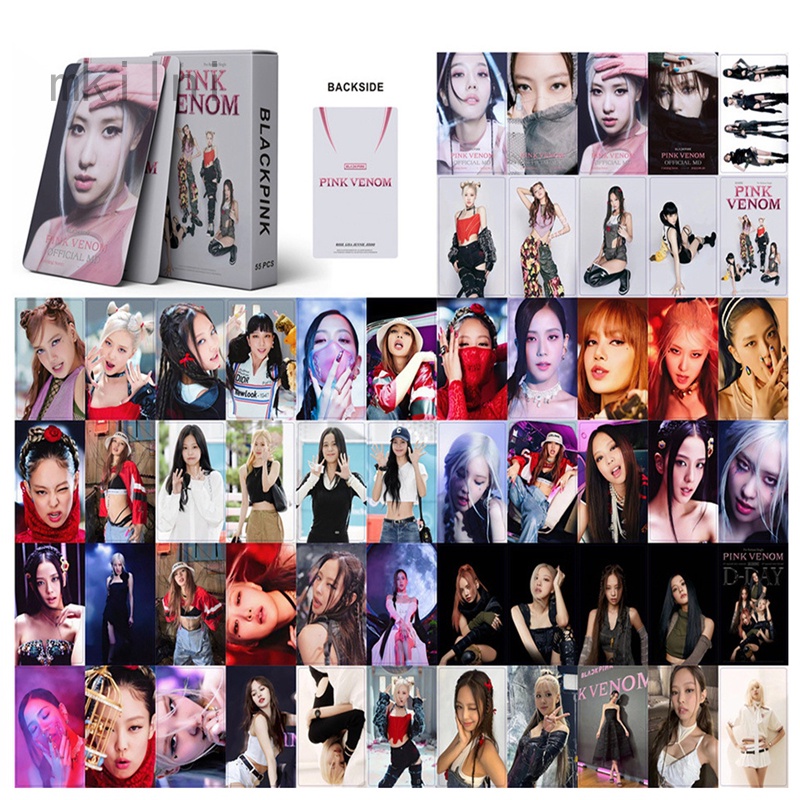 BLACKPINK photo photo card pinkVenom peripheral postcard card rose ...