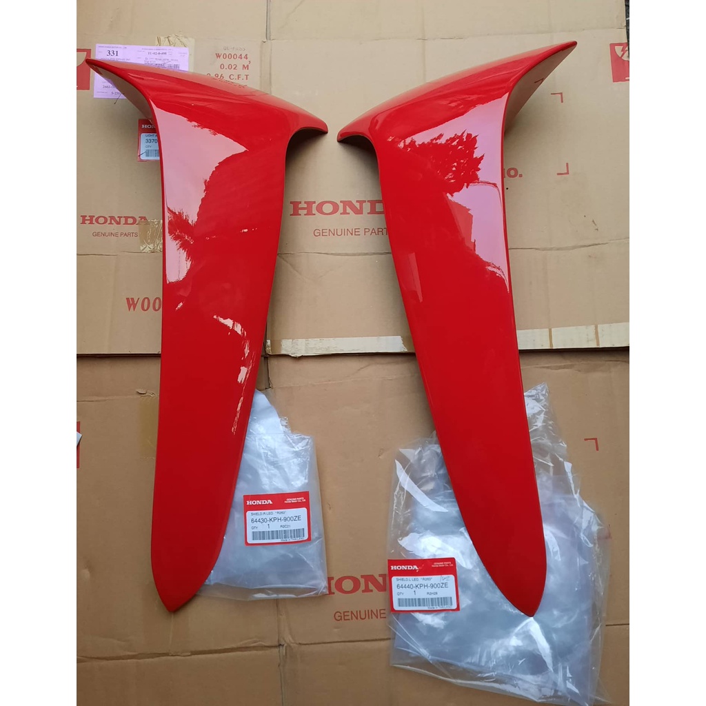 Leg Shield Honda Genuine (Wave125s) Sold As Pair | Shopee Philippines
