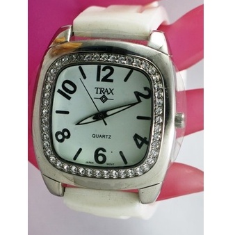 R10:Original New TRAX Analog Watch for Women from USA-White | Shopee ...