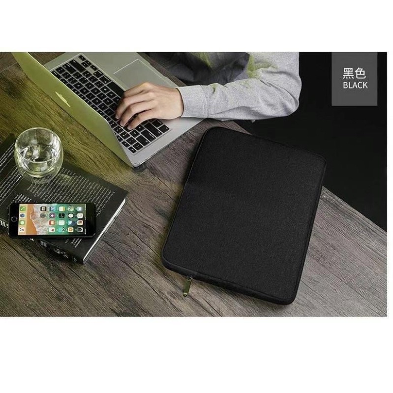 Laptop Pouch 10/12/13/14/15 inch Zipper Soft Sleeve (Zipper Pouch ...
