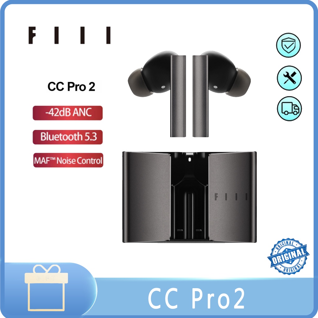 Fiil CC Pro2 Bluetooth 5.3 TWS Headset Noise Cancelling In-Ear Headset ...