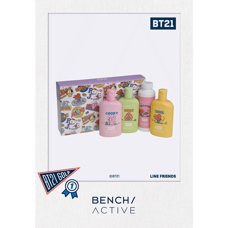 PXW0019C - BENCH/ Active BT21 3 pcs Limited Edition Cologne 150ml ...
