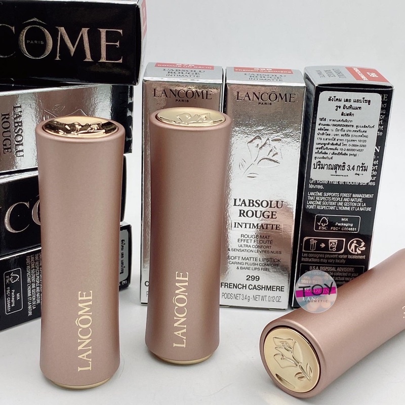 NEW LANCOME L'absolu ROUGE INTIMATTE Thai Label | Shopee Philippines