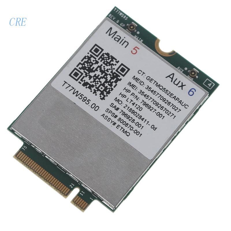 CRE Wireless T77W595 LT4210 WAN Card Mini Lte for M.2 4G Mini WWAN ...