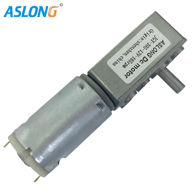 Worm Gear Motor Dc 12V Self-Locking Volt Mini Turbine Worm Reducer ...